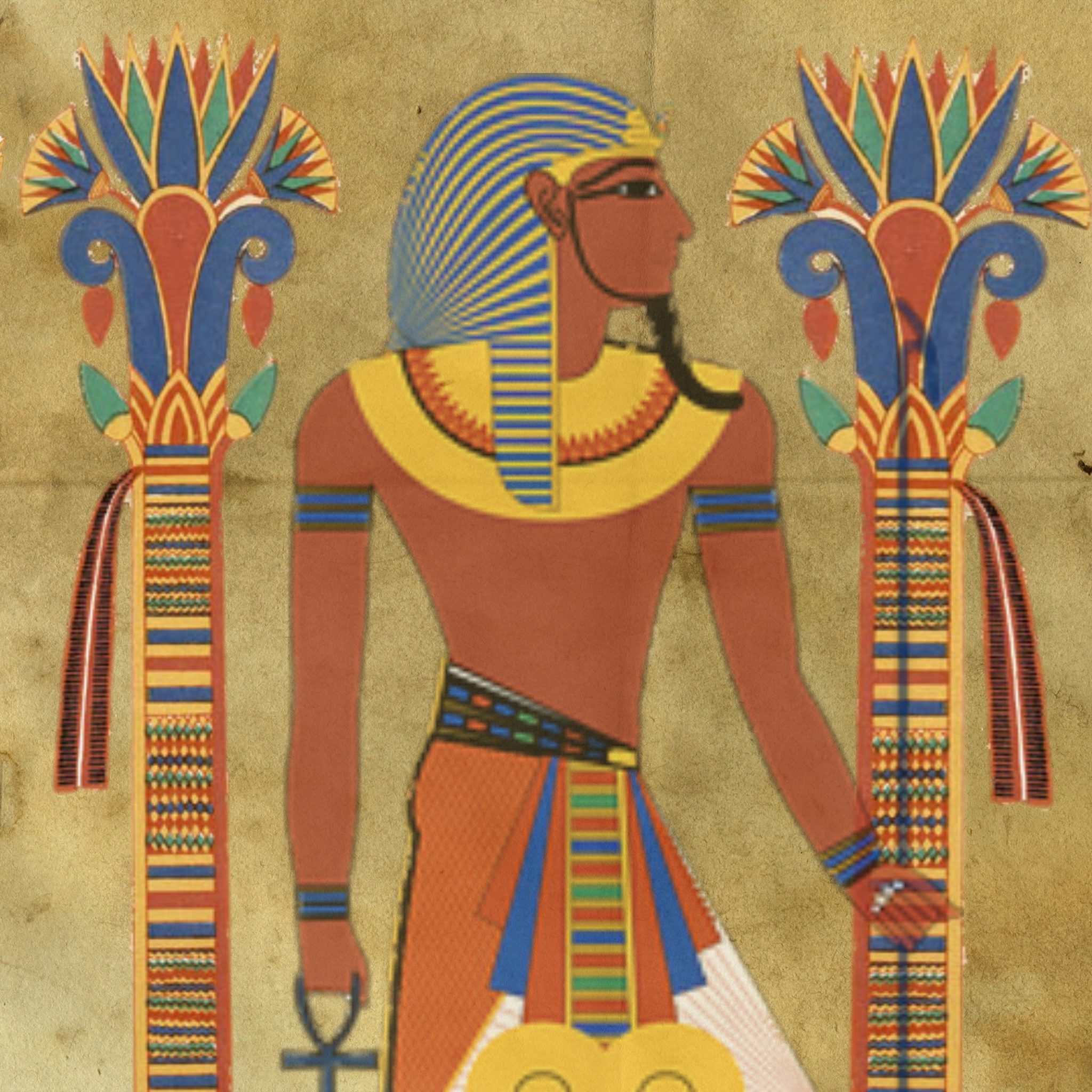 Egyptische tekening Diamond Painting - Doezelf.nl