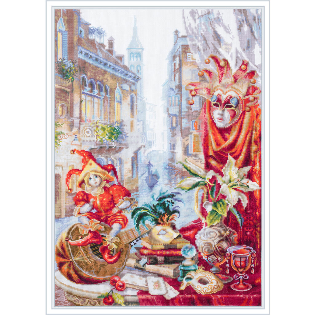 Magic Needle Carnevale di Venezia Magic Needle borduren (pakket) 528 ...