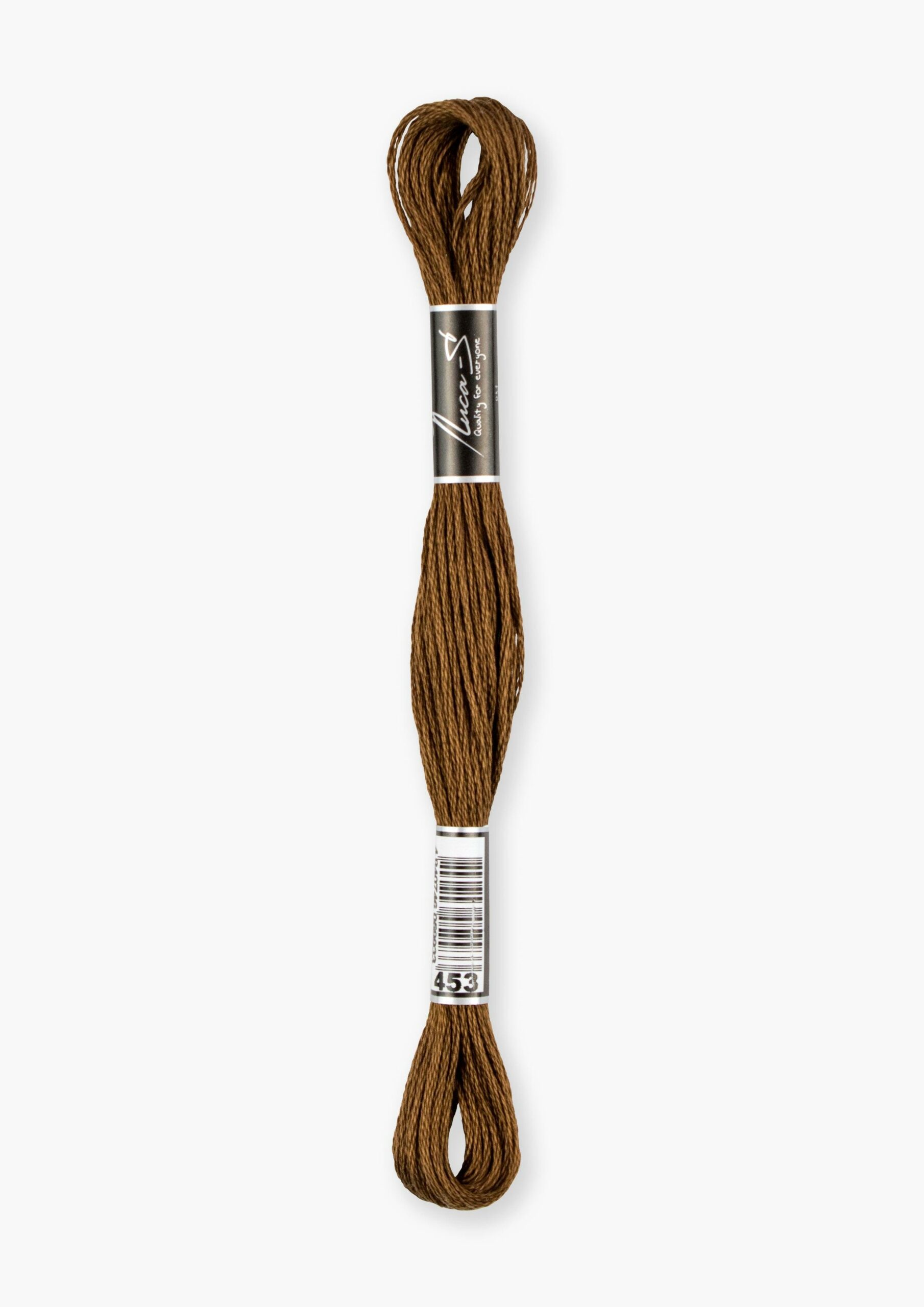 Luca-S 453 borduurgaren 8 meter ( DMC 801 / Anchor 359 ) - Doezelf.nl