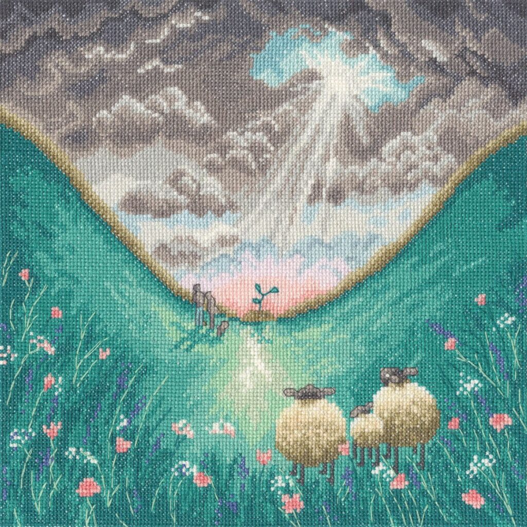 Bothy Threads Linda Hoskin Blackbird Vrij borduren pakket - Doezelf.nl