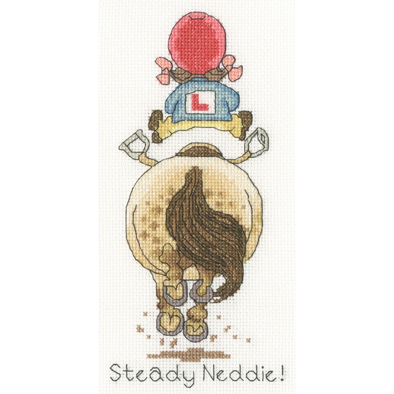 Bothy Threads Thelwell Steady Neddie! XT9 borduren (pakket) - Doezelf.nl