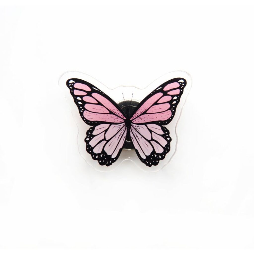 Leti Stitch Needle Minder Pink Butterfly 14390 - Doezelf.nl