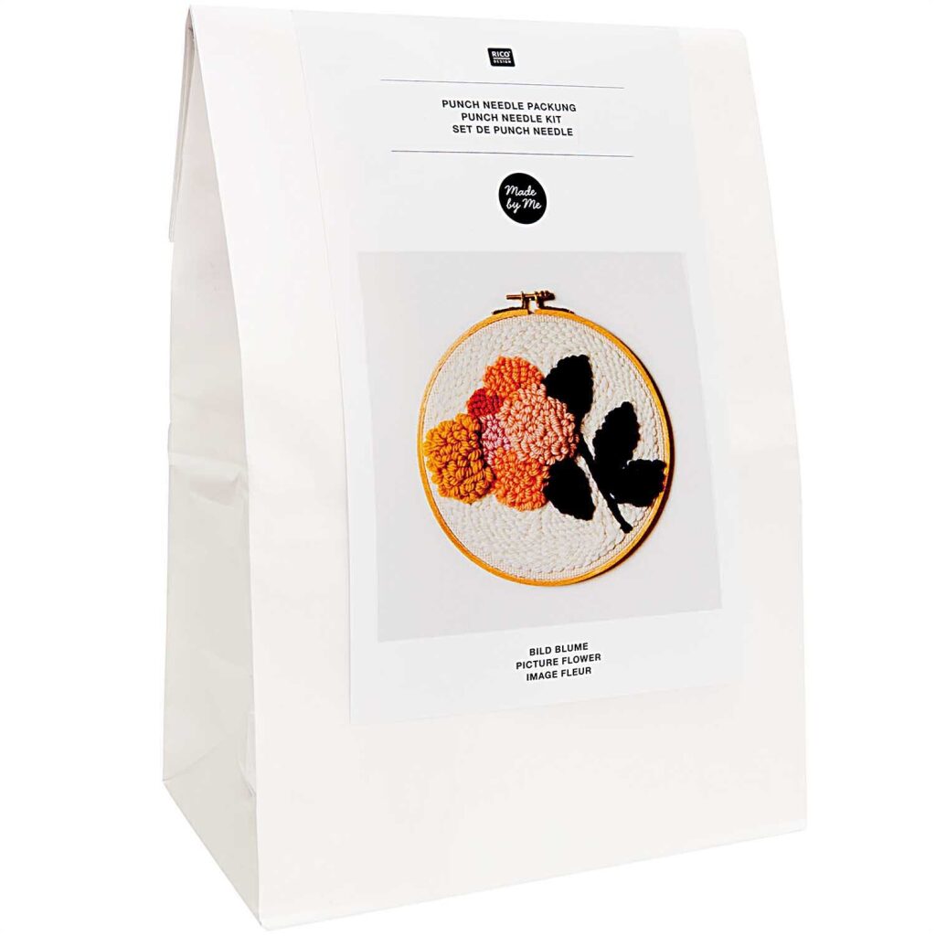 Rico Design Picture Flower Punch Needle pakket incl. punch naald ...