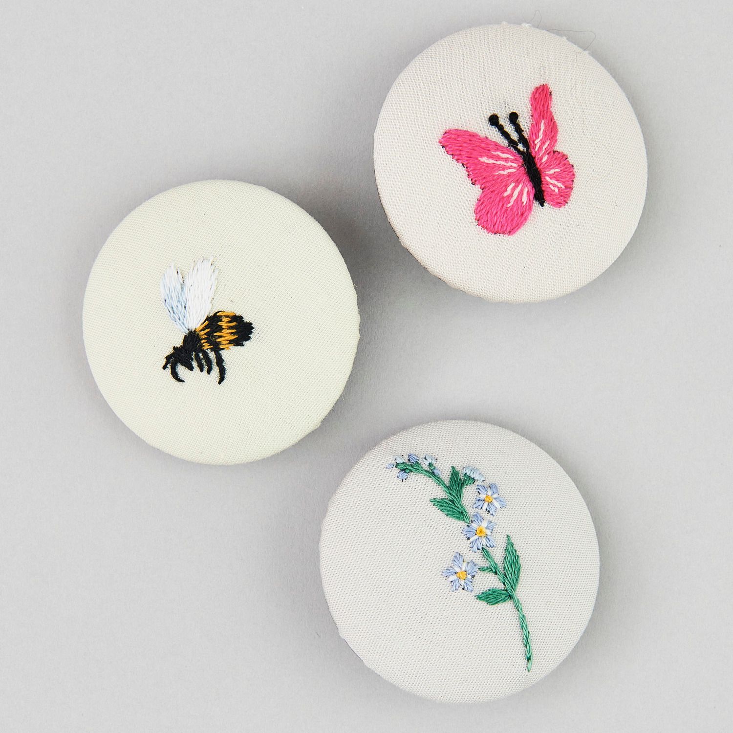 Rico Design Stick & Stitch borduurpakket Bloemen 21 stuks - Doezelf.nl